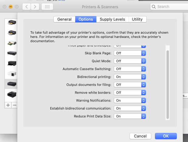Best Epson et8500-8550 driver settings and print detail